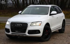 White Audi Q5 2017 in Petrikaiciai, with an engine capacity of 2.00 L and mileage of 171 thousand km for 14999 €, photo  on AUTOMOTO.COM.LV