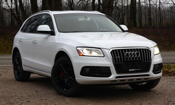White Audi Q5 2017 in Petrikaiciai, with an engine capacity of 2.00 L and mileage of 171 thousand km for 14999 €, photo 5 on AUTOMOTO.COM.LV