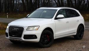 White Audi Q5 2017 in Kretinga, with an engine capacity of 1.98 L and mileage of 171 thousand km for 14999 €, photo 2 on AUTOMOTO.COM.LV