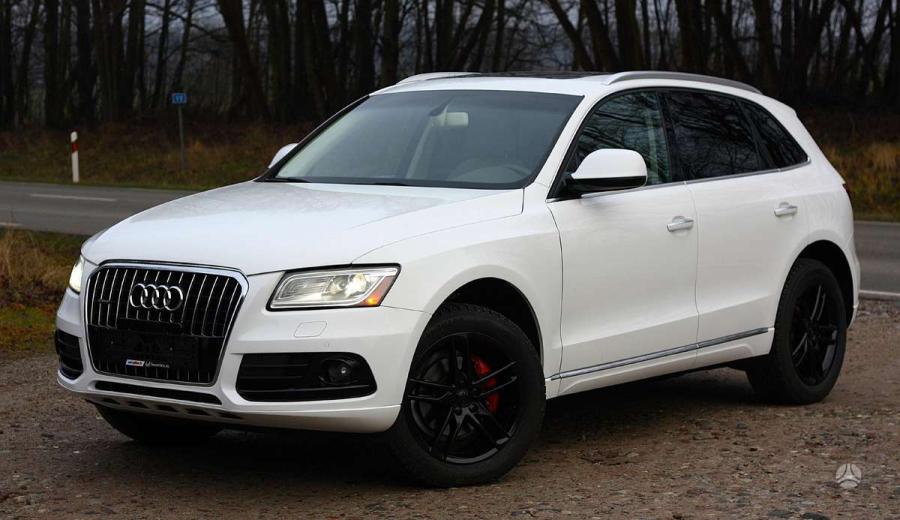 White Audi Q5 2017 in Kretinga, with an engine capacity of 1.98 L and mileage of 171 thousand km for 14999 €, photo 2 on AUTOMOTO.COM.LV