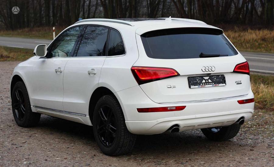 White Audi Q5 2017 in Kretinga, with an engine capacity of 1.98 L and mileage of 171 thousand km for 14999 €, photo 7 on AUTOMOTO.COM.LV