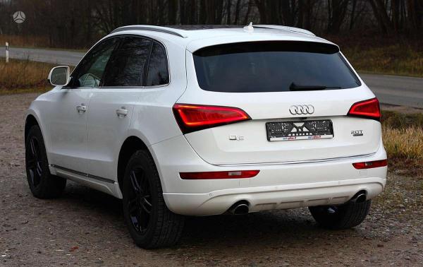 White Audi Q5 2017 in Kretinga, with an engine capacity of 1.98 L and mileage of 171 thousand km for 14999 €, photo 8 on AUTOMOTO.COM.LV