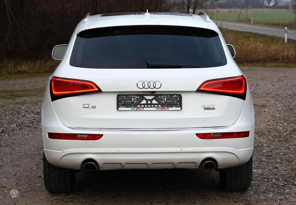 White Audi Q5 2017 in Kretinga, with an engine capacity of 1.98 L and mileage of 171 thousand km for 14999 €, photo 9 on AUTOMOTO.COM.LV