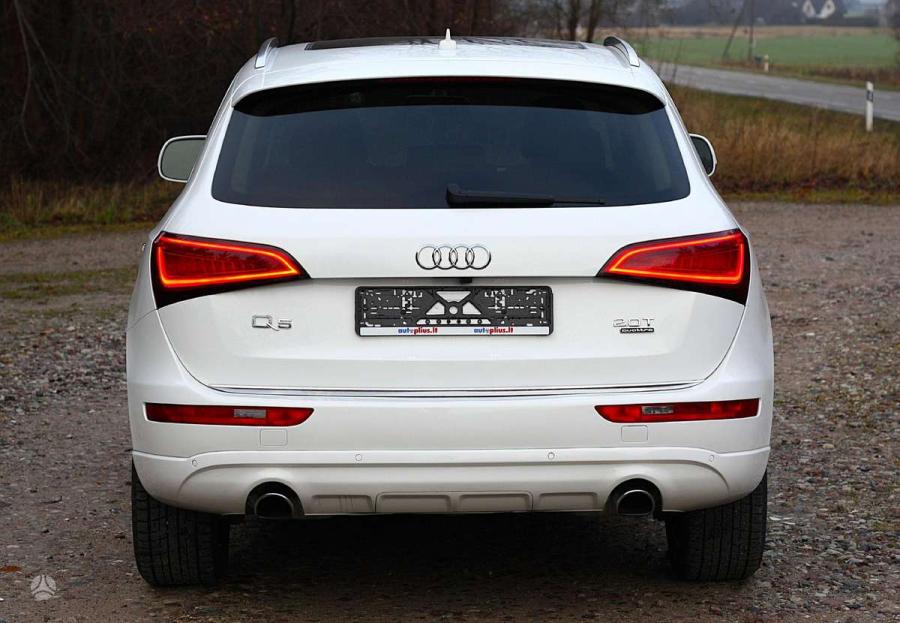 White Audi Q5 2017 in Kretinga, with an engine capacity of 1.98 L and mileage of 171 thousand km for 14999 €, photo 9 on AUTOMOTO.COM.LV