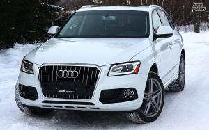 Balts Audi Q5 2017 Petrikaičiai, ar dzinēja tilpumu 2.00 L un nobraukumu 97 tūkst. km par 15999 €, foto  vietnē AUTOMOTO.COM.LV