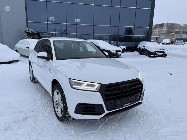 Balts Audi Q5 2017 Telšiai, ar dzinēja tilpumu 1.97 L un nobraukumu 154 tūkst. km par 23999 €, foto 9 vietnē AUTOMOTO.COM.LV