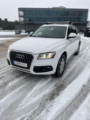 White Audi Q5 2017 in Vilnius, with an engine capacity of 1.98 L and mileage of 97 thousand km for 15500 €, photo 2 on AUTOMOTO.COM.LV