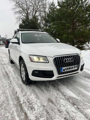 White Audi Q5 2017 in Vilnius, with an engine capacity of 1.98 L and mileage of 97 thousand km for 15500 €, photo 5 on AUTOMOTO.COM.LV