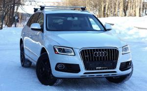 White Audi Q5 2017 in Kretinga, with an engine capacity of 1.98 L and mileage of 107 thousand km for 15999 €, photo  on AUTOMOTO.COM.LV