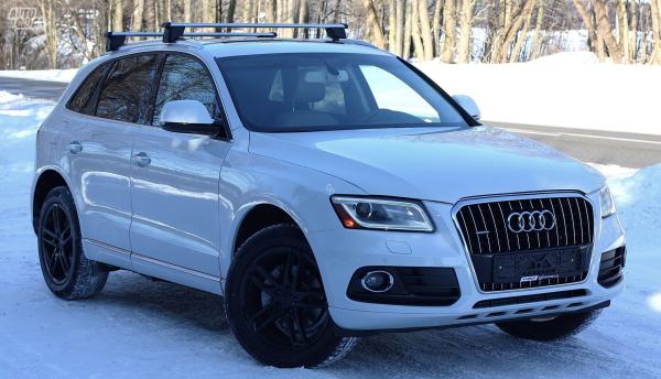 White Audi Q5 2017 in Petrikaiciai, with an engine capacity of 2.00 L and mileage of 107 thousand km for 15999 €, photo 2 on AUTOMOTO.COM.LV