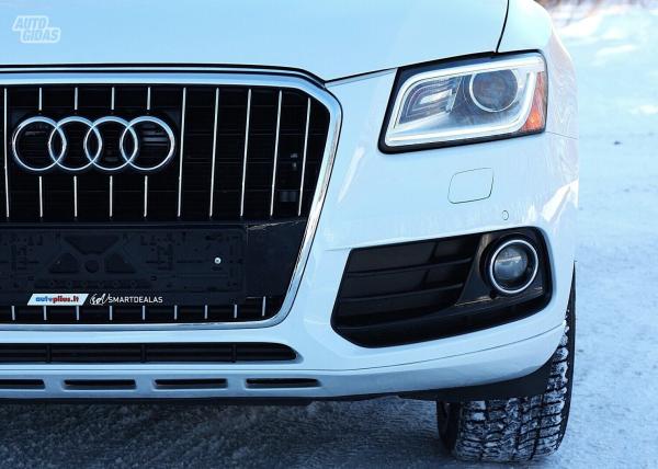 White Audi Q5 2017 in Petrikaiciai, with an engine capacity of 2.00 L and mileage of 107 thousand km for 15999 €, photo 3 on AUTOMOTO.COM.LV