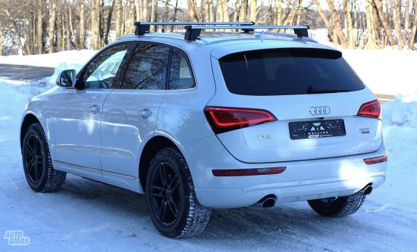 White Audi Q5 2017 in Petrikaiciai, with an engine capacity of 2.00 L and mileage of 107 thousand km for 15999 €, photo 9 on AUTOMOTO.COM.LV