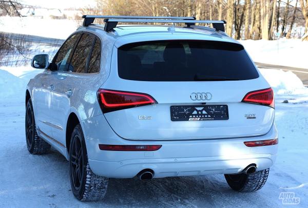 White Audi Q5 2017 in Petrikaiciai, with an engine capacity of 2.00 L and mileage of 107 thousand km for 15999 €, photo 10 on AUTOMOTO.COM.LV