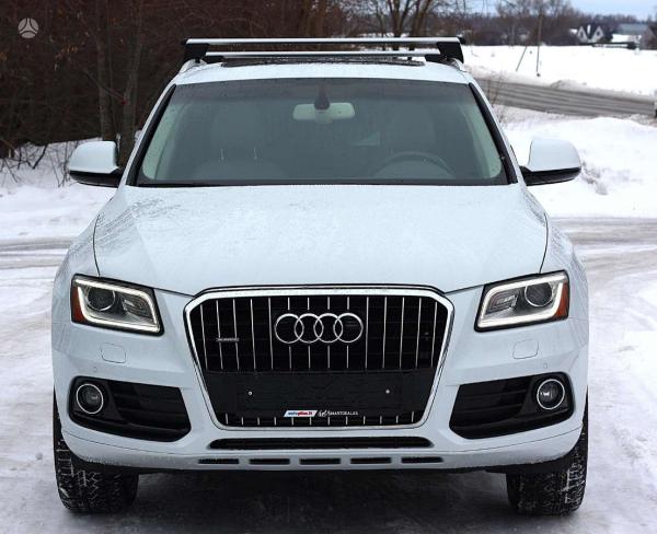 White Audi Q5 2017 in Kretinga, with an engine capacity of 1.98 L and mileage of 107 thousand km for 15999 €, photo 5 on AUTOMOTO.COM.LV
