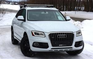 White Audi Q5 2017 in Petrikaiciai, with an engine capacity of 2.00 L and mileage of 107 thousand km for 15999 €, photo  on AUTOMOTO.COM.LV