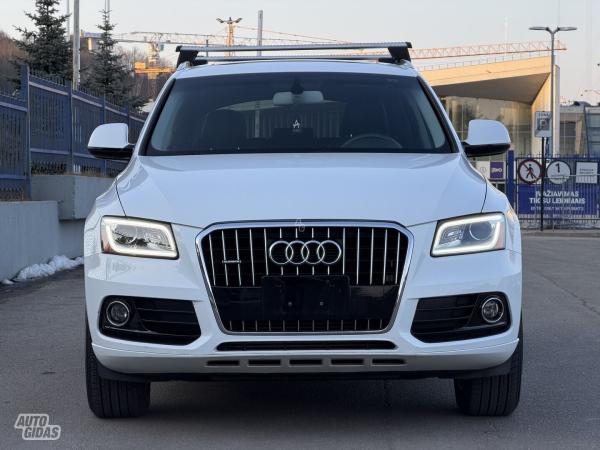 White Audi Q5 2017 in Vilnius, with an engine capacity of 2.00 L and mileage of 156 thousand km for 15500 €, photo 9 on AUTOMOTO.COM.LV