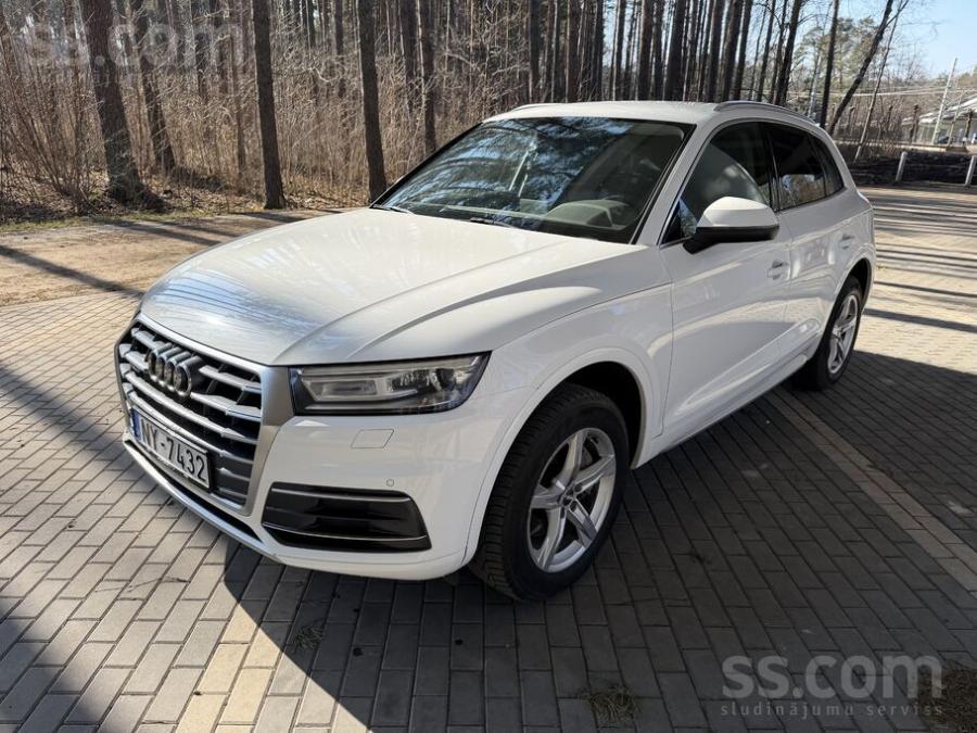 Balts Audi Q5 2017 Rīga, ar dzinēja tilpumu 2.00 L un nobraukumu 195 tūkst. km par 18700 €, foto 1 vietnē AUTOMOTO.COM.LV
