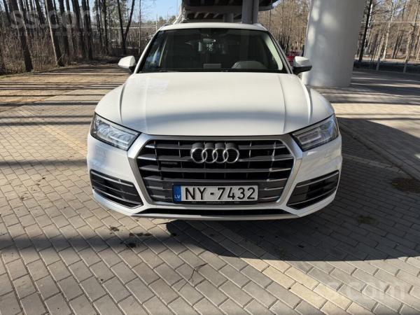 Balts Audi Q5 2017 Rīga, ar dzinēja tilpumu 2.00 L un nobraukumu 195 tūkst. km par 18700 €, foto 2 vietnē AUTOMOTO.COM.LV