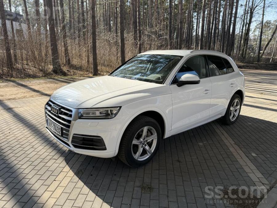 Balts Audi Q5 2017 Rīga, ar dzinēja tilpumu 2.00 L un nobraukumu 195 tūkst. km par 18700 €, foto 9 vietnē AUTOMOTO.COM.LV