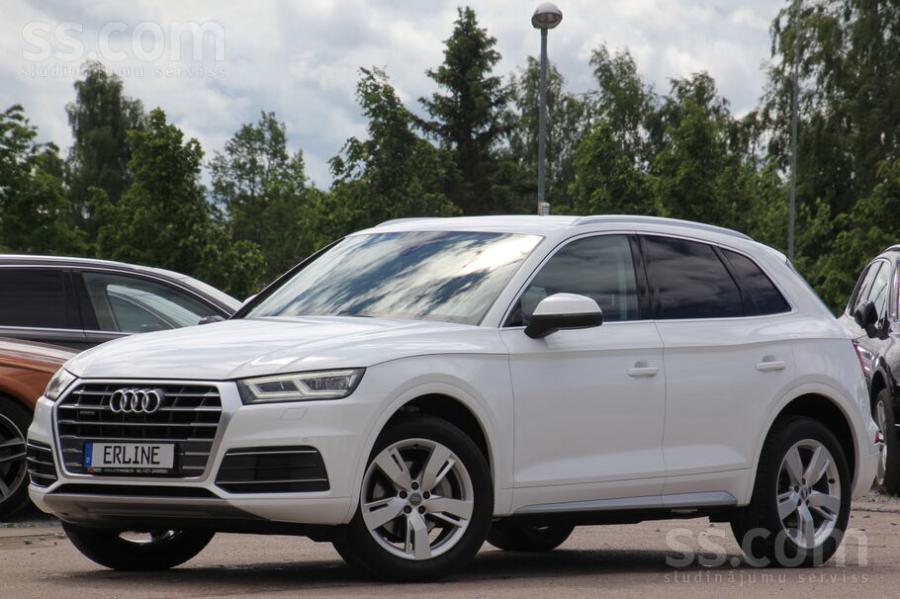 White Audi Q5 2017 in Tukums, with an engine capacity of 2.00 L and mileage of 145 thousand km for 20990 €, photo 1 on AUTOMOTO.COM.LV