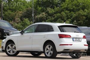 White Audi Q5 2017 in Tukums, with an engine capacity of 2.00 L and mileage of 145 thousand km for 20990 €, photo 4 on AUTOMOTO.COM.LV