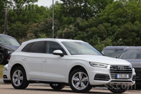 White Audi Q5 2017 in Tukums, with an engine capacity of 2.00 L and mileage of 145 thousand km for 20990 €, photo 4 on AUTOMOTO.COM.LV