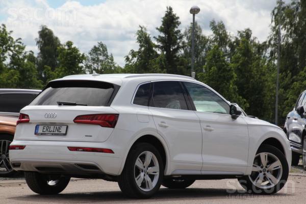 White Audi Q5 2017 in Tukums, with an engine capacity of 2.00 L and mileage of 145 thousand km for 20990 €, photo 6 on AUTOMOTO.COM.LV