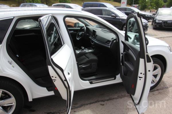 White Audi Q5 2017 in Tukums, with an engine capacity of 2.00 L and mileage of 145 thousand km for 20990 €, photo 7 on AUTOMOTO.COM.LV