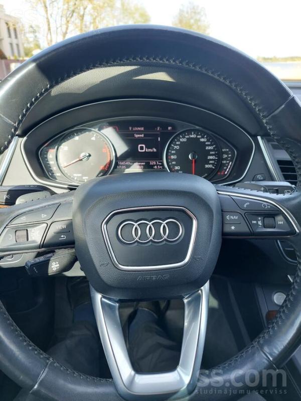 White Audi Q5 2017 in Jurmala, with an engine capacity of 2.00 L and mileage of 197 thousand km for 20400 €, photo 10 on AUTOMOTO.COM.LV