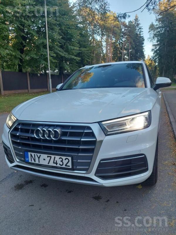 Balts Audi Q5 2017 Jūrmala, ar dzinēja tilpumu 2.00 L un nobraukumu 197 tūkst. km par 20300 €, foto 1 vietnē AUTOMOTO.COM.LV