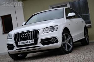 Balts Audi Q5 2017 Tukums, ar dzinēja tilpumu 3.00 L un nobraukumu 261 tūkst. km par 16990 €, foto  vietnē AUTOMOTO.COM.LV