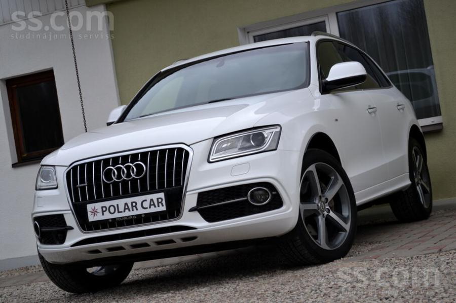 Balts Audi Q5 2017 Tukums, ar dzinēja tilpumu 3.00 L un nobraukumu 261 tūkst. km par 16790 €, foto 1 vietnē AUTOMOTO.COM.LV
