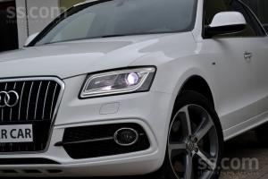 Balts Audi Q5 2017 Tukums, ar dzinēja tilpumu 3.00 L un nobraukumu 261 tūkst. km par 16790 €, foto 6 vietnē AUTOMOTO.COM.LV