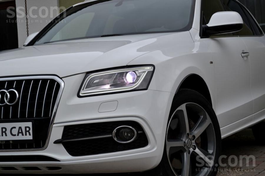 Balts Audi Q5 2017 Tukums, ar dzinēja tilpumu 3.00 L un nobraukumu 261 tūkst. km par 16790 €, foto 6 vietnē AUTOMOTO.COM.LV