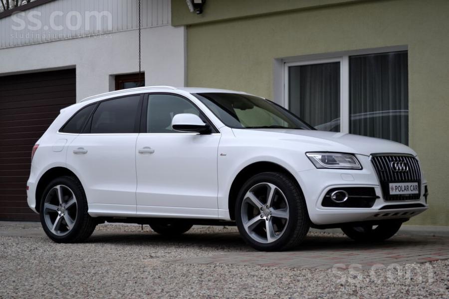 Balts Audi Q5 2017 Tukums, ar dzinēja tilpumu 3.00 L un nobraukumu 261 tūkst. km par 16790 €, foto 8 vietnē AUTOMOTO.COM.LV