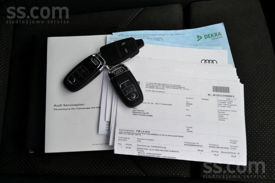 Balts Audi Q5 2017 Tukums, ar dzinēja tilpumu 3.00 L un nobraukumu 261 tūkst. km par 16790 €, foto 36 vietnē AUTOMOTO.COM.LV