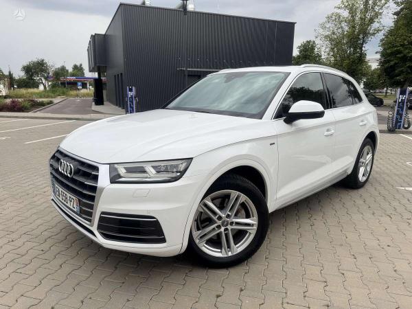 Balts Audi Q5 2017 Kauņa, ar dzinēja tilpumu 2.00 L un nobraukumu 308 tūkst. km par 18800 €, foto 1 vietnē AUTOMOTO.COM.LV
