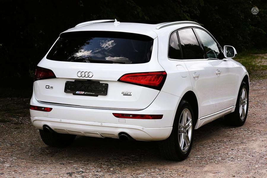 Balts Audi Q5 2017 Kretinga, ar dzinēja tilpumu 2.00 L un nobraukumu 160 tūkst. km par 14499 €, foto 9 vietnē AUTOMOTO.COM.LV