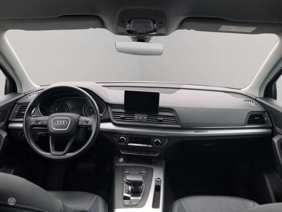 White Audi Q5 2017 in Vilnius, with an engine capacity of 2.00 L and mileage of 103 thousand km for 20999 €, photo 14 on AUTOMOTO.COM.LV