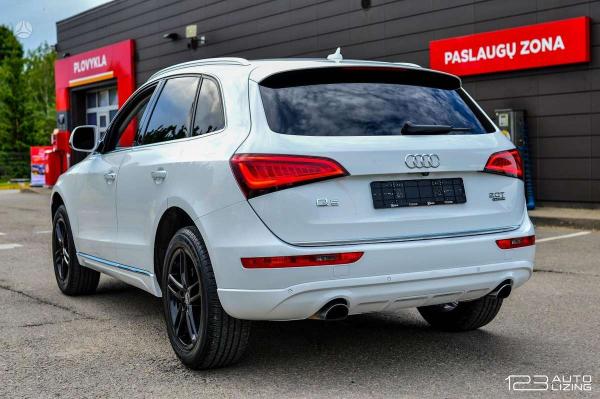 White Audi Q5 2017 in Kretinga, with an engine capacity of 2.00 L and mileage of 149 thousand km for 15750 €, photo 8 on AUTOMOTO.COM.LV