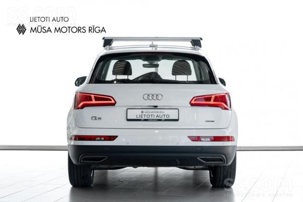 White Audi Q5 2017 in Riga, with an engine capacity of 2.00 L and mileage of 89 thousand km for 22900 €, photo 4 on AUTOMOTO.COM.LV