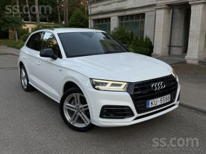 White Audi Q5 2017 in Bauska, with an engine capacity of 2.00 L and mileage of 270 thousand km for 21900 €, photo  on AUTOMOTO.COM.LV