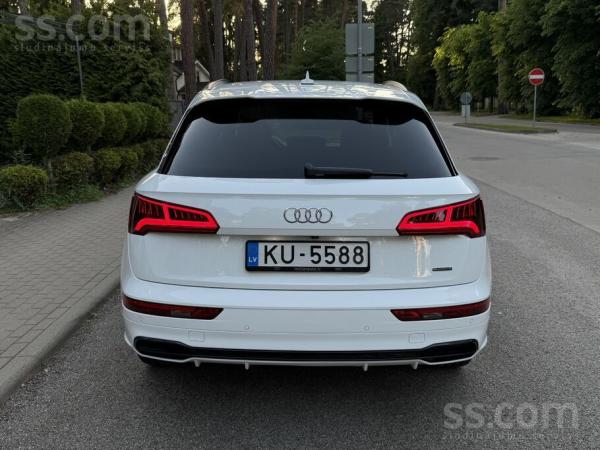 Balts Audi Q5 2017 Bauska, ar dzinēja tilpumu 2.00 L un nobraukumu 270 tūkst. km par 21900 €, foto 7 vietnē AUTOMOTO.COM.LV