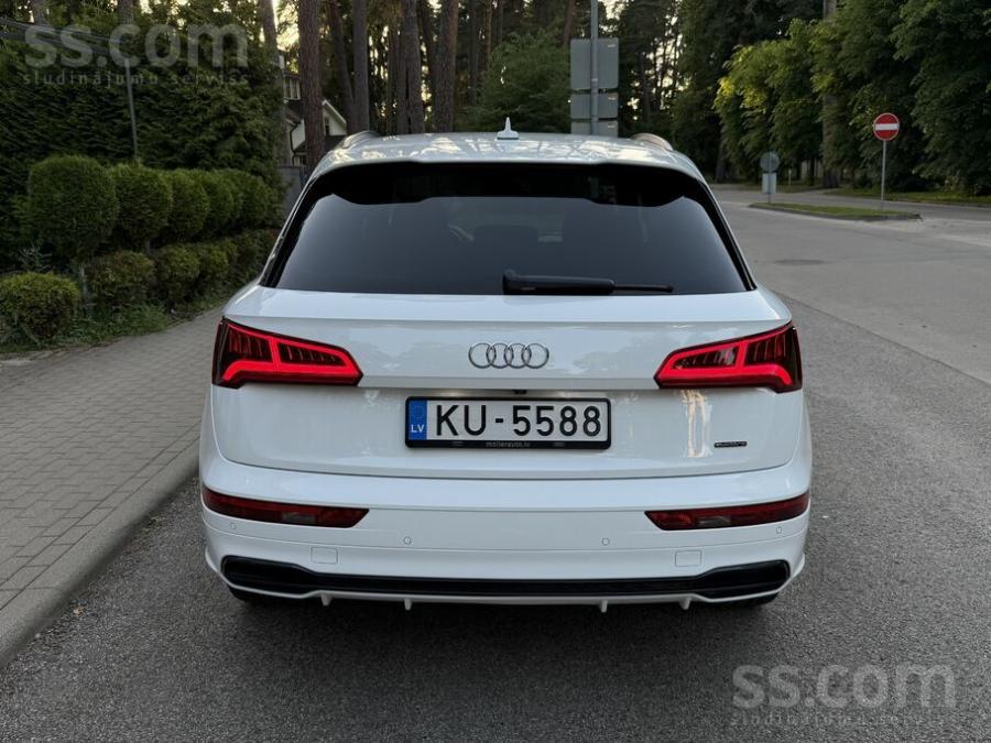 Balts Audi Q5 2017 Bauska, ar dzinēja tilpumu 2.00 L un nobraukumu 270 tūkst. km par 21900 €, foto 8 vietnē AUTOMOTO.COM.LV