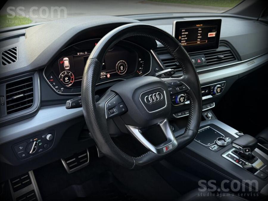 Balts Audi Q5 2017 Bauska, ar dzinēja tilpumu 2.00 L un nobraukumu 270 tūkst. km par 21900 €, foto 13 vietnē AUTOMOTO.COM.LV