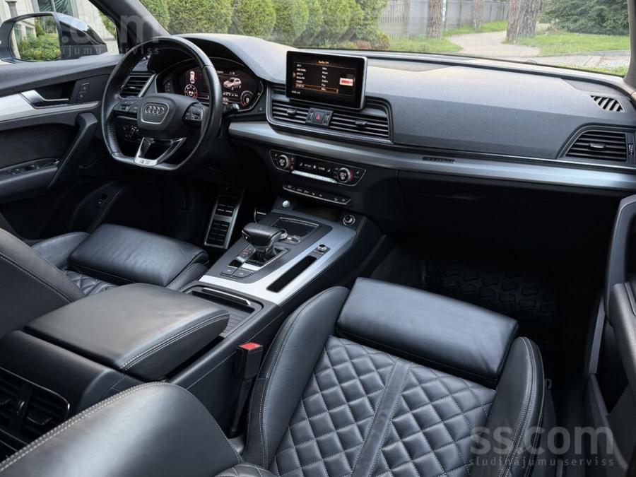 Balts Audi Q5 2017 Bauska, ar dzinēja tilpumu 2.00 L un nobraukumu 270 tūkst. km par 21900 €, foto 16 vietnē AUTOMOTO.COM.LV
