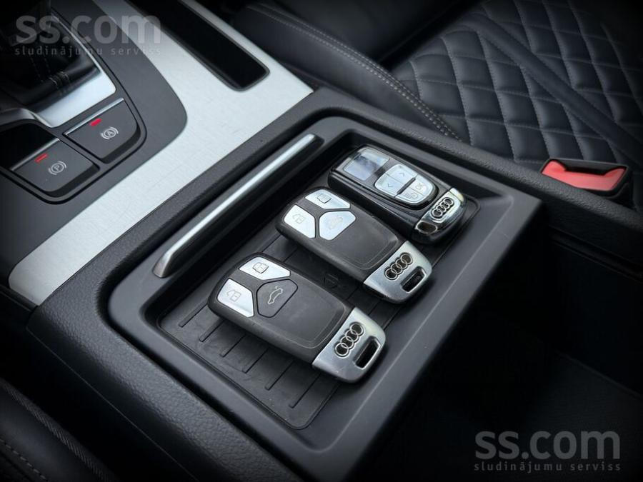 Balts Audi Q5 2017 Bauska, ar dzinēja tilpumu 2.00 L un nobraukumu 270 tūkst. km par 21900 €, foto 23 vietnē AUTOMOTO.COM.LV