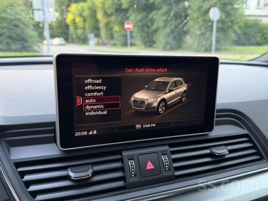 Balts Audi Q5 2017 Bauska, ar dzinēja tilpumu 2.00 L un nobraukumu 270 tūkst. km par 21900 €, foto 31 vietnē AUTOMOTO.COM.LV