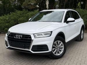 White Audi Q5 2017 in Prienai, with an engine capacity of 2.00 L and mileage of 219 thousand km for 18950 €, photo 12 on AUTOMOTO.COM.LV