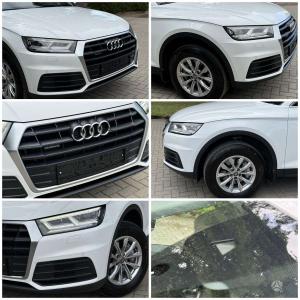 White Audi Q5 2017 in Prienai, with an engine capacity of 2.00 L and mileage of 219 thousand km for 18950 €, photo 23 on AUTOMOTO.COM.LV